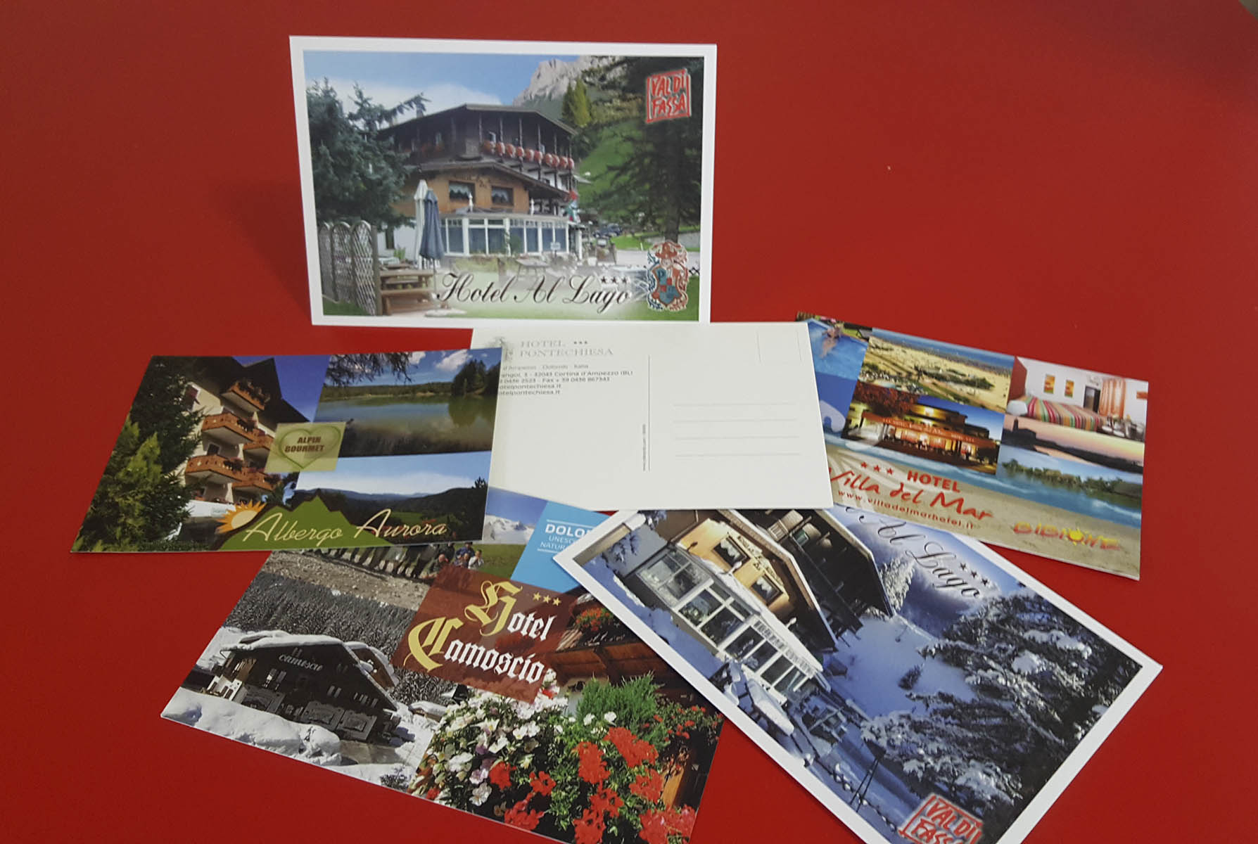 Realizzazione Cartoline Turistiche • Ydeando Grafica e Web